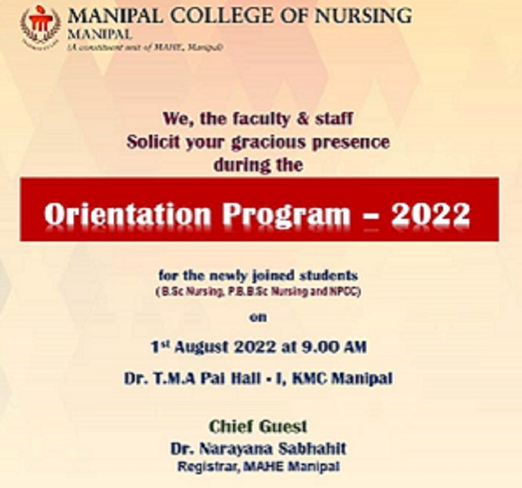 Orientation Program - 2022